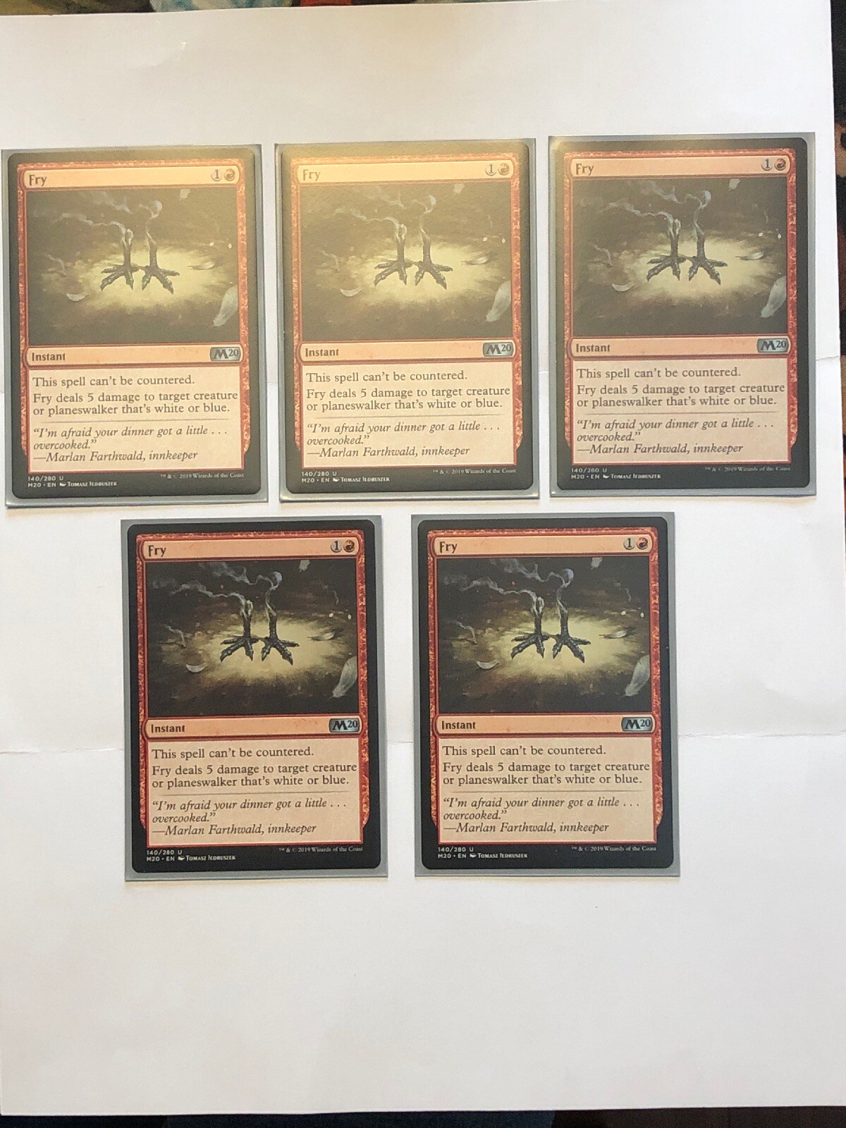4X 2019 MTG Fry Core Set 2020 MINT-NM | eBay