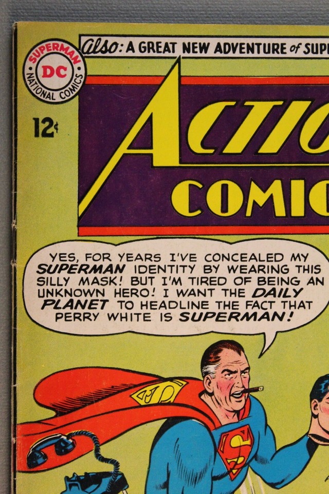Action Comics #302 *1963* "The Amazing Confession Of Super-Perry White ...