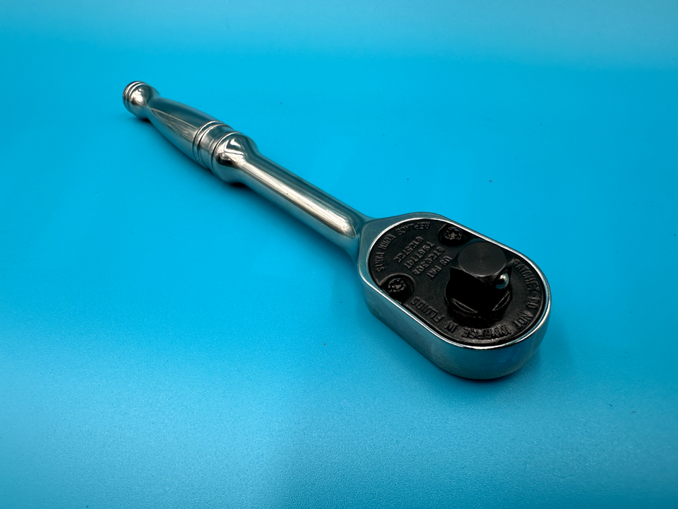 NEW Snap-On F80 3/8" Drive Ratchet - 80 Tooth - Chrome Handle - 7-7/16" Length | eBay