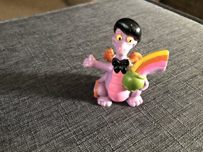 Vintage Disney Figment Dragon 2.5" PVC Figure Epcot 1982 Rainbow | eBay