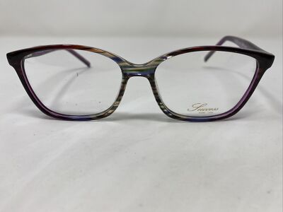 Success SS-105 PURPLE/MIST 54-15-140 Full Rim Plastic Eyeglasses Frame ...