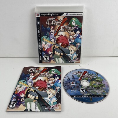 🔥Cross Edge (Sony PlayStation 3, 2009) PS3 NIS America - CIB Complete ...