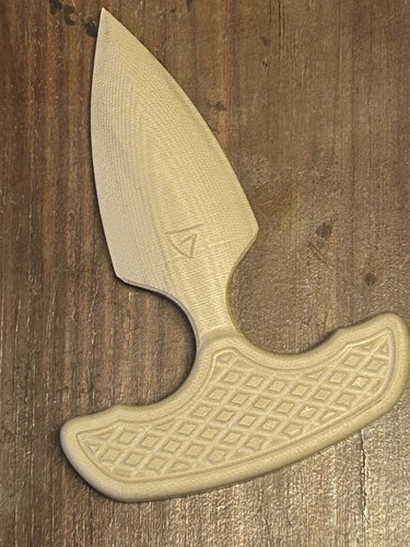 G10 Dagger With sand tan colors. Non Metal Non Detectable Gibson ...