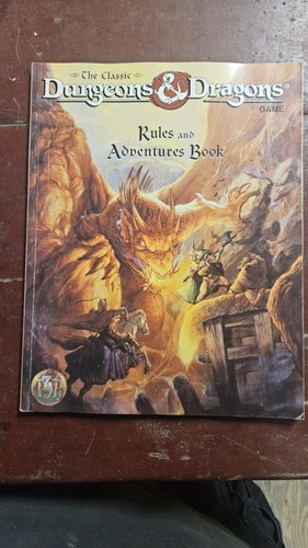 Classic Dungeons & Dragons Rules & Adventures Book (1994) TSR Softcover ...