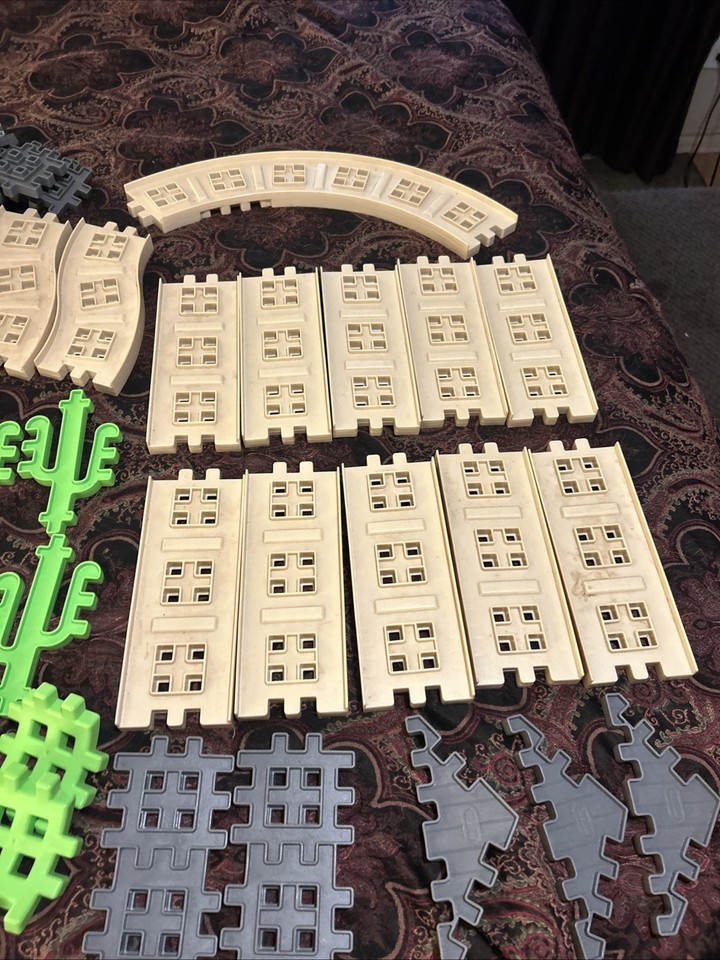 Little Tikes Waffle Blocks Steam Train Track Set (Tracks Only 3 1/2 ...