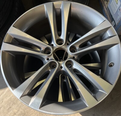 BMW 3 SERIES F30 18" SPORT LINE ALLOY WHEEL STAR SPOKE 397 GREY DIAMOND ...