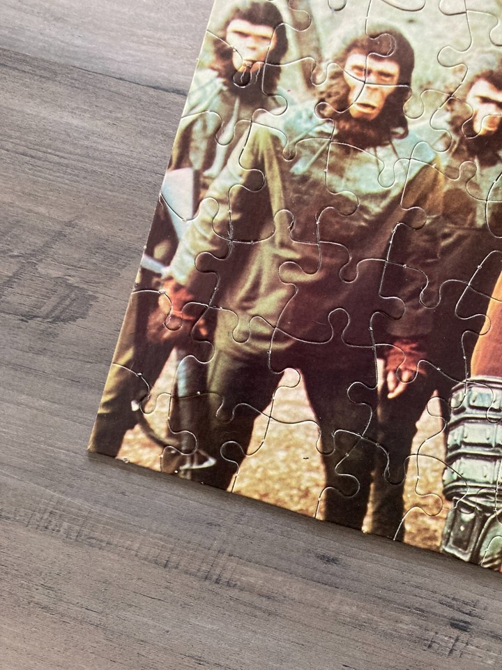 1967 Planet Of The Apes 96 Piece Jigsaw Puzzle "On Patrol" Apjac PUZZLE ...