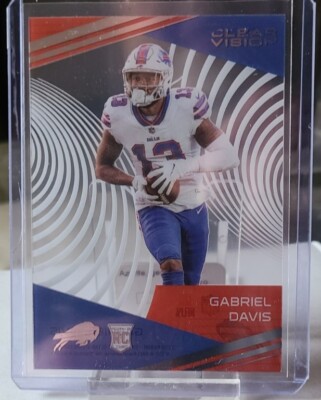 Gabriel Gabe Davis Rookie Card Clear Vision RC Acetate BUFFALO Bills ...