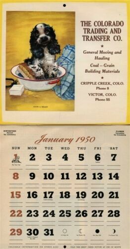 Collectible Advertising Calendars for sale | eBay