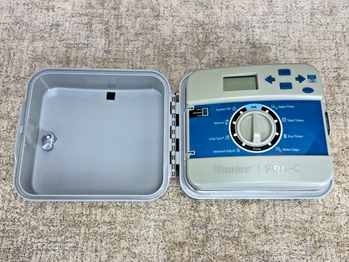 Hunter PC-400 Pro-C Indoor/Outdoor Sprinkler Controller Timer / NO ...