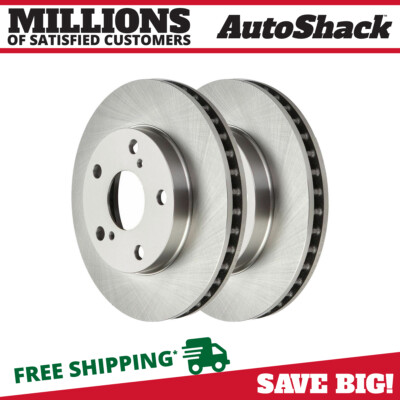 Front Brake Rotors Pair 2 for 1992-1997 1998 1999 2000 2001 Toyota ...