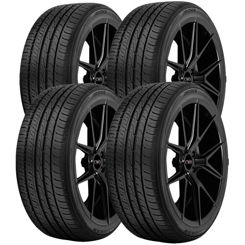 (QTY 4) 255/45ZR20 Ironman iMove Gen 3 AS 105W XL Black Wall Tires | eBay