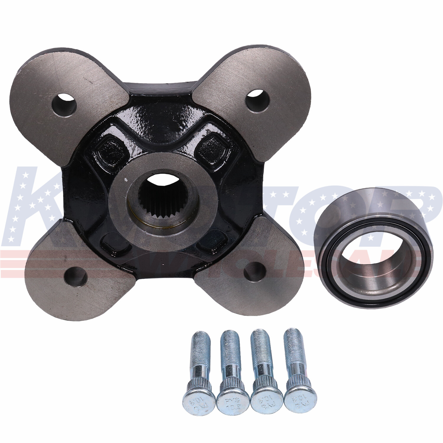 2x Wheel Hub Front Rear W/Bolt For Polaris RZR XP 4 1000 RZR XP 1000 ...