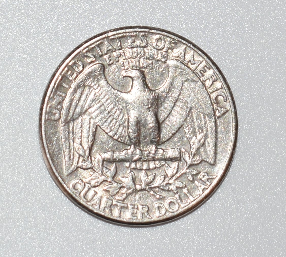 1983 D Washington Quarter Error RPM, Rim, Filled Large Letters, Double ...