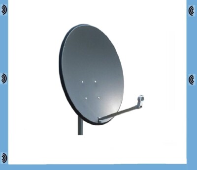 Satellite Dish Antenna Steel Dish Sky Freesat CORAB 80cm HD 4K 3D ...