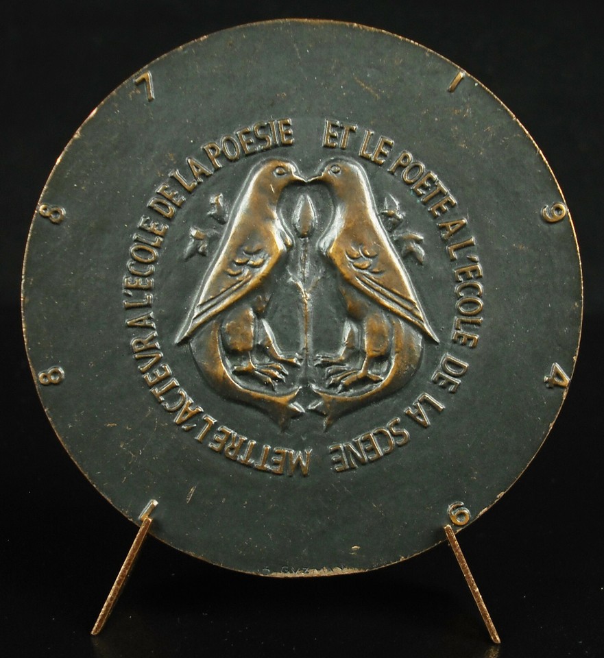 Medal Jacques Copeau French Theatre Personality Dramatic Art School | eBay