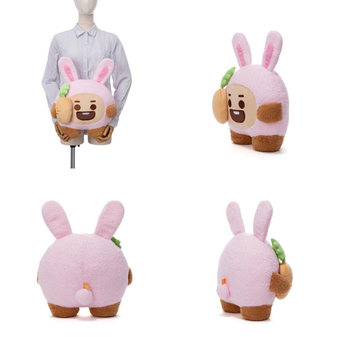 BTS BT21 Shooky Tatton Rabbit bunny Plush Doll Linefriends Official ...