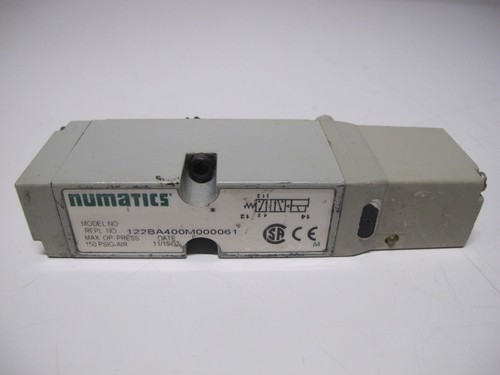 Numatics 122BA400M000061 Pneumatic Solenoid Valve 150 PSIG Air ...