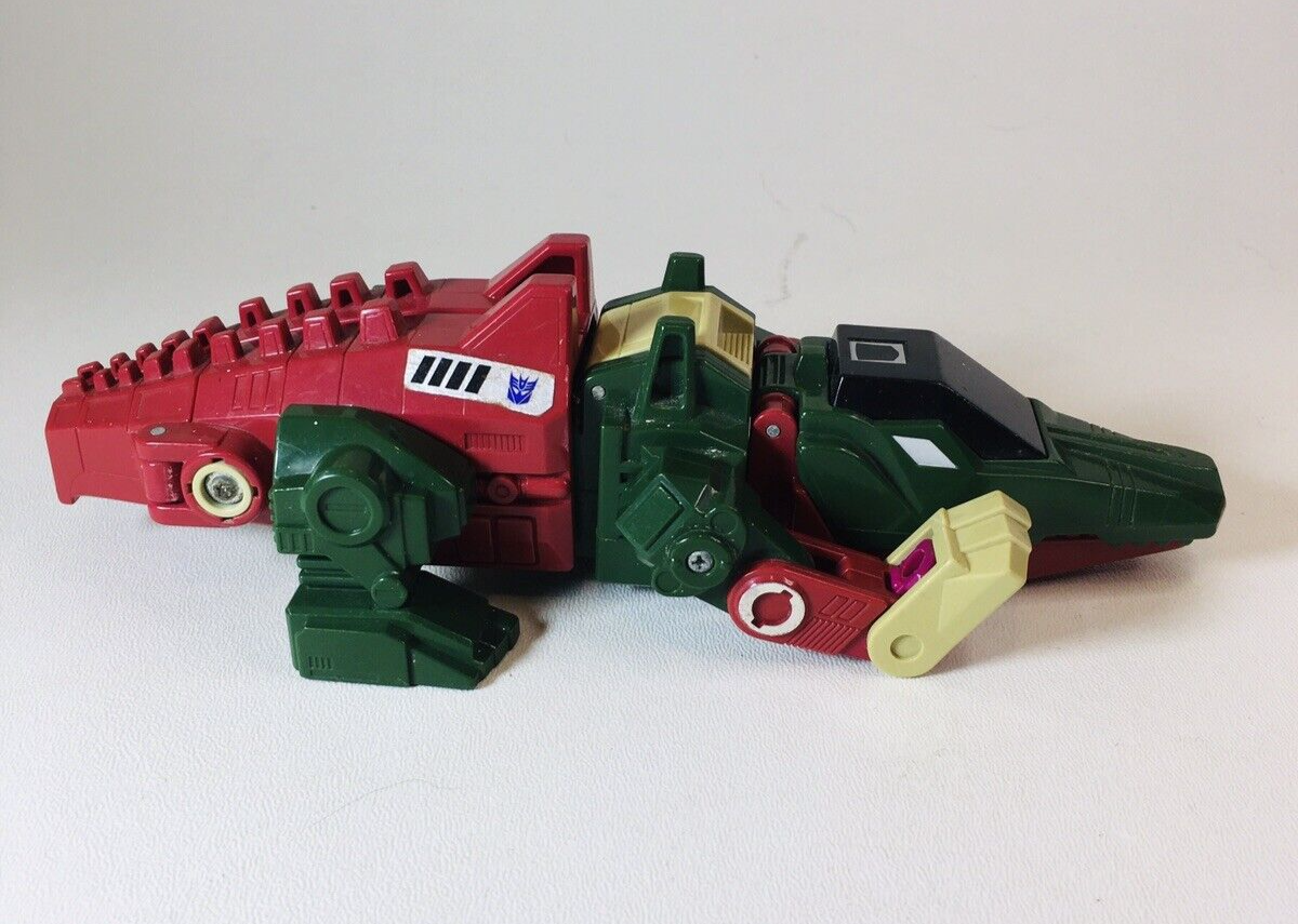 Transformers G1 Skullcruncher Action Figure 1987 Hasbro Takara Evil ...