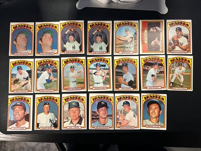 1972 Topps New York Yankees Lot of 20 | eBay