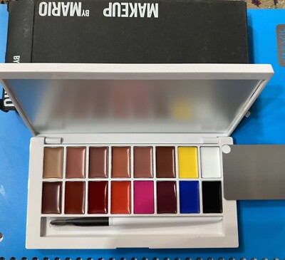 Makeup By Mario Master Matte Pro Lip Palette NIB Discontinued Cream ...