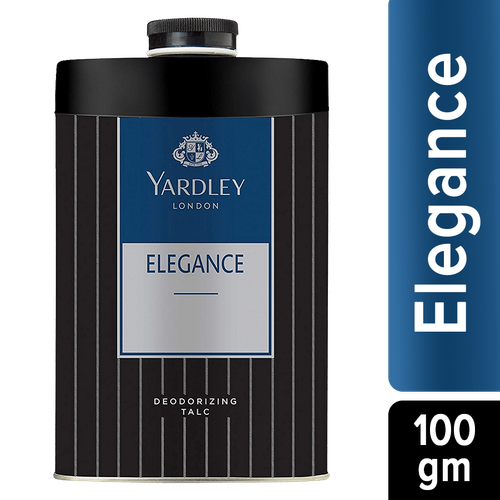 Yardley London Deodorizing Talcum Powder Elegance 100 gram Talc 3.5oz ...