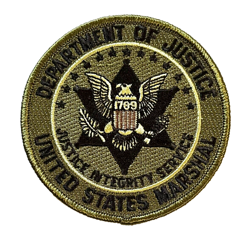 U.S. MARSHAL (USMS) LOGO 3.5" PATCH (PD12) GREEN COLOR | eBay