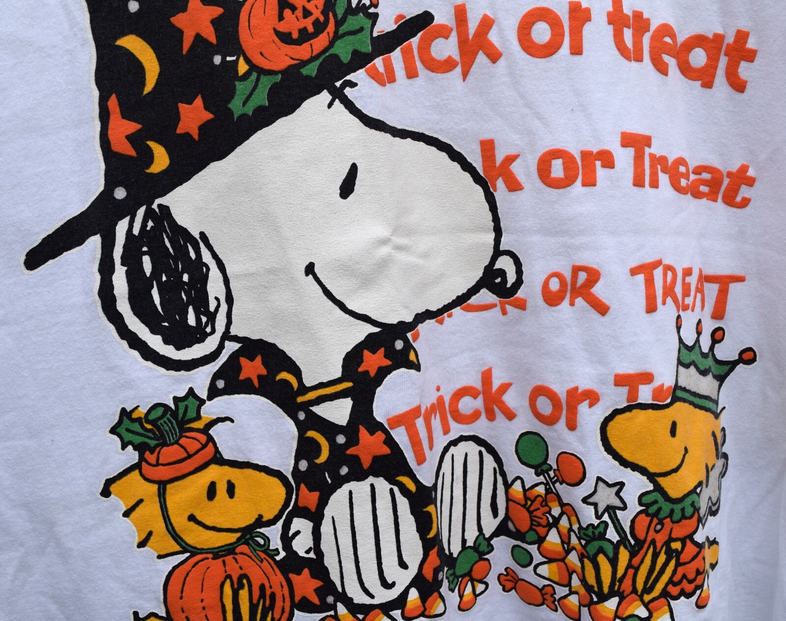 Vintage Official Peanuts Snoopy Witch Woodstock Hallo… - Gem
