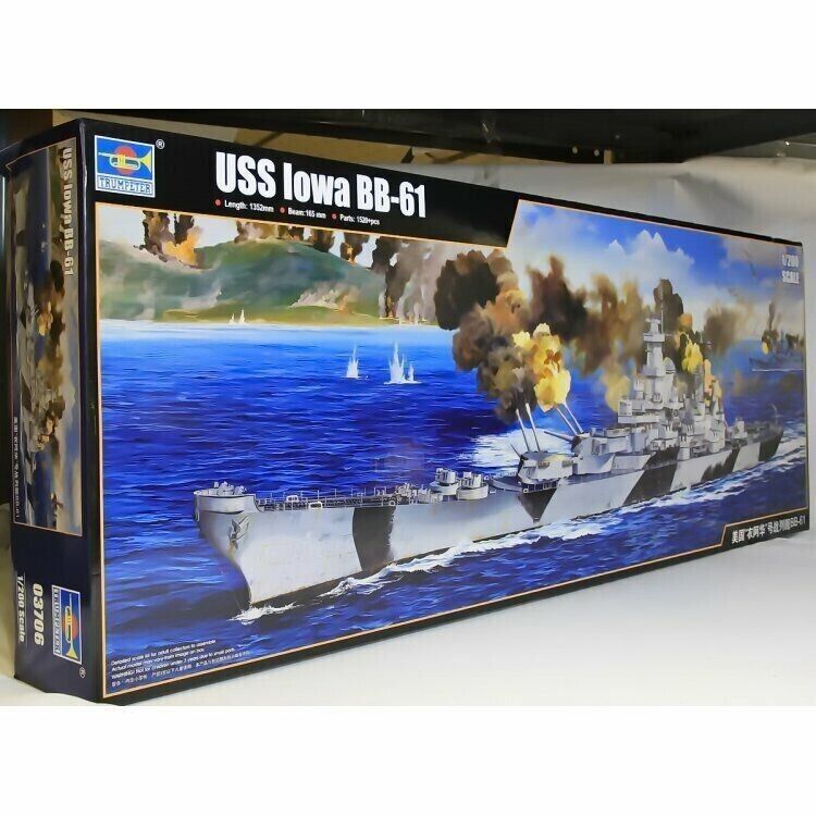 Trumpeter 1 200 Uss Iowa Scale Model 1/200 USS Missouri BB 63