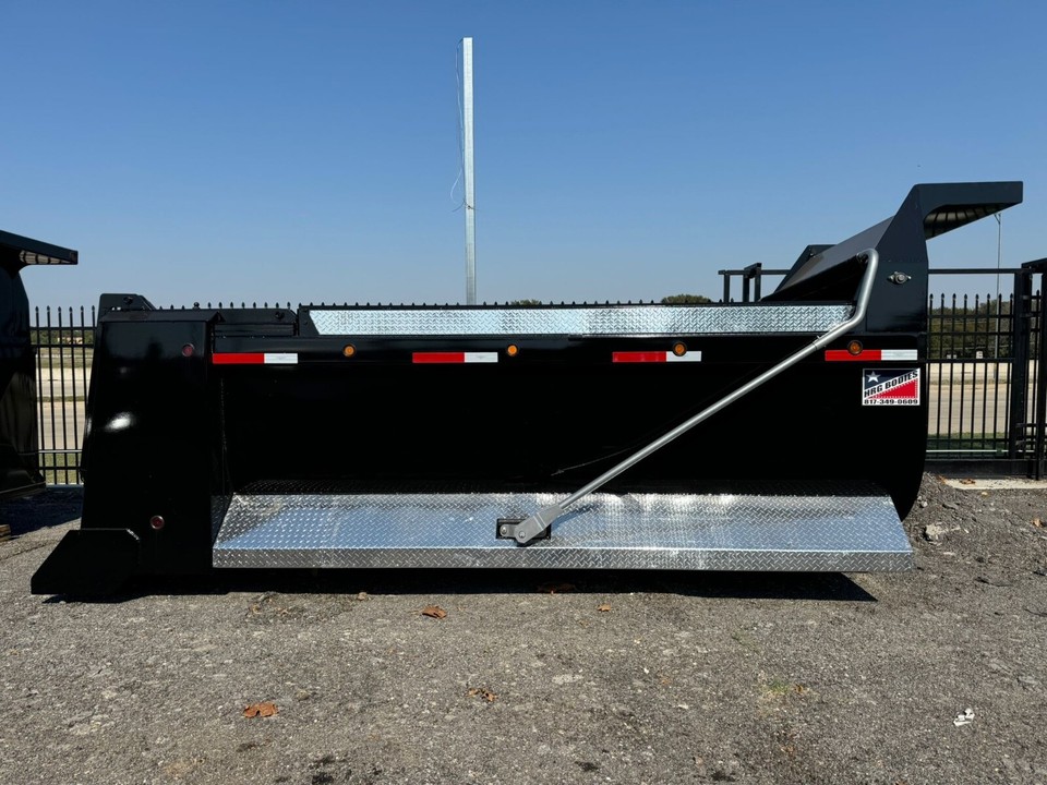 NEW 18' ELLIPTICAL DUMP BODY HARDOX AR500 1/4 GAUGE PNEUMATIC TAILGATE ...