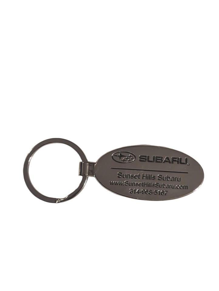 Subaru Logo Key Tag Keyring Key Chain Outback Forester Legacy Wrx Sti ...