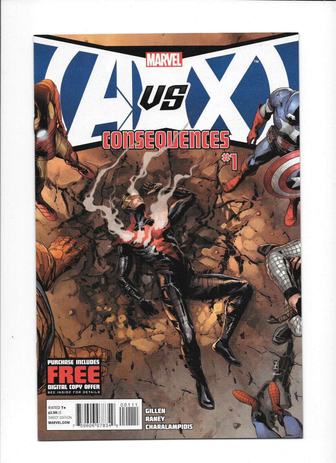 Avengers Vs. X-Men AVX Consequences #1-5 2012 Marvel Comic [Choice] | eBay