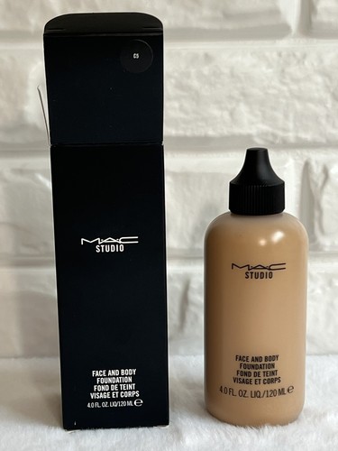 New MAC Studio Face & Body Foundation C5 Jumbo Size 120ml 4oz ...