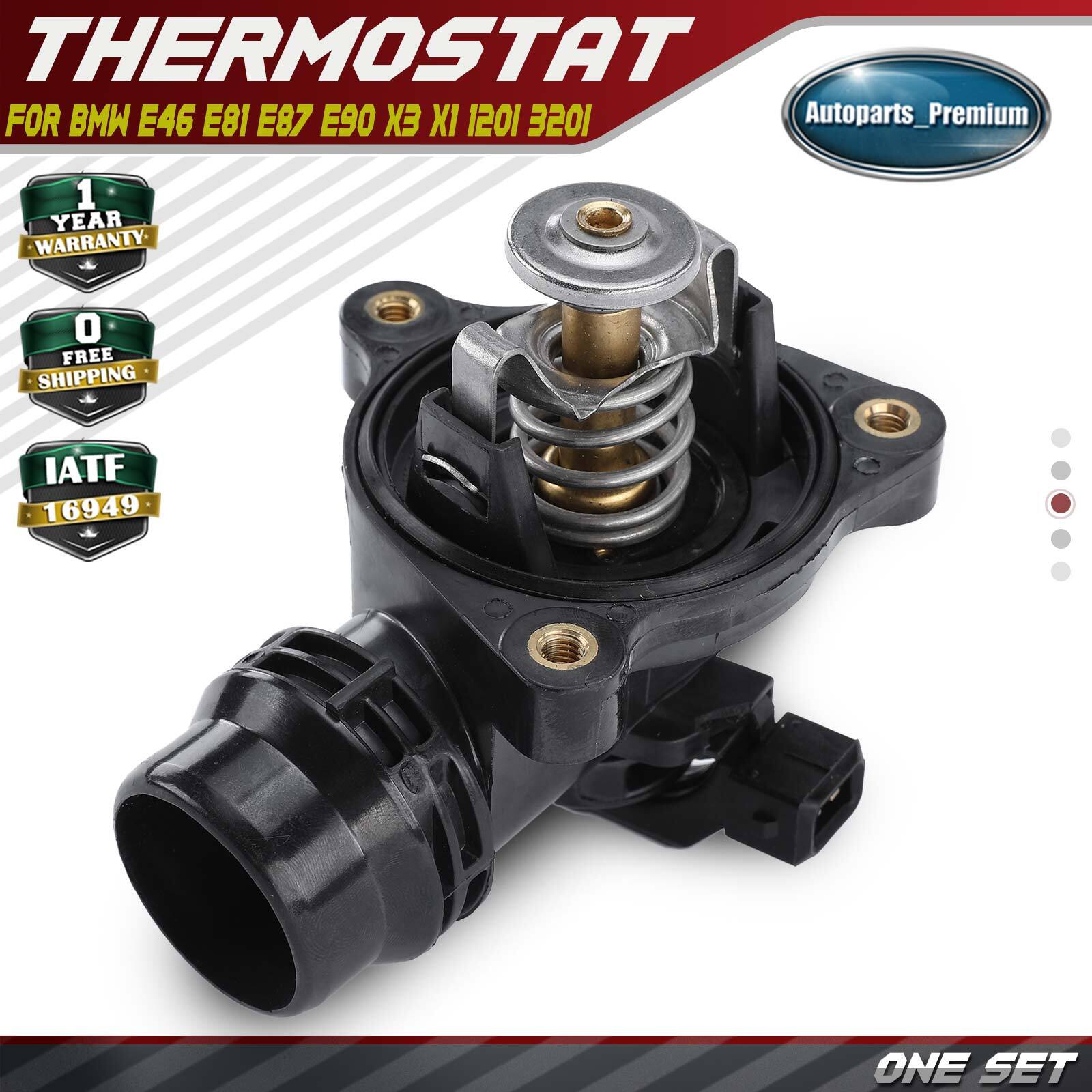 Thermostat Housing Assembly for BMW E46 E81 E87 E82 E88 E90 E91 X3 X1 ...
