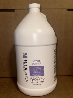 Matrix Biolage HYDRA SOURCE SHAMPOO Gallon 128 oz. BRAND NEW!! Hard to ...