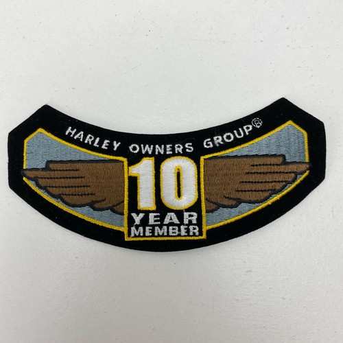 Harley Owners Group HOG Harley Davidson Year Rocker Patch HD H.O.G. | eBay