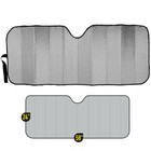 Foldable Standard Car Window Cover Sun Shade Auto Visor - Black Foil ...