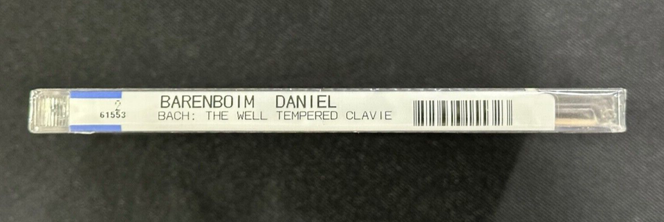 NEW Daniel Barenboim Bach The Well-Tempered Clavier Book 1 (2 CD, 2004 ...