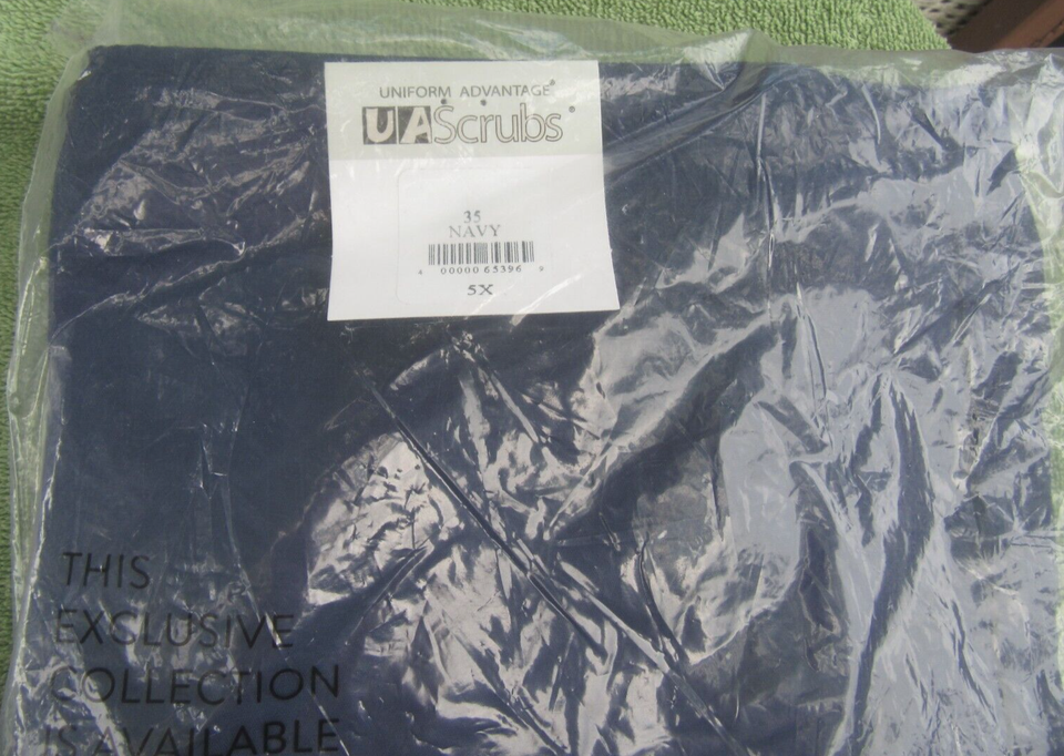 💥NEW NWT UNIFORM ADVANTAGE UA SCRUBS Navy SCRUB BOTTOMS PANTS SIZE 5X ...