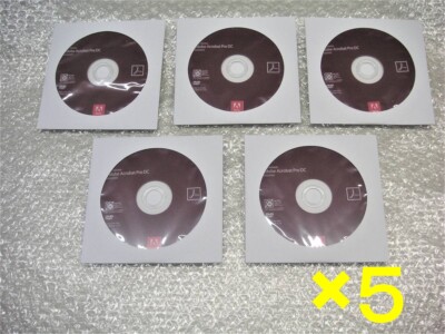 Five Sets Adobe Acrobat Pro DC 2015 release Permanent windows version ...