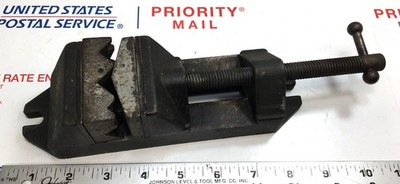 Vintage Drill Press Vise - Unique Multi Angle Jaws - 2 3/8" Wide x 2-3 ...