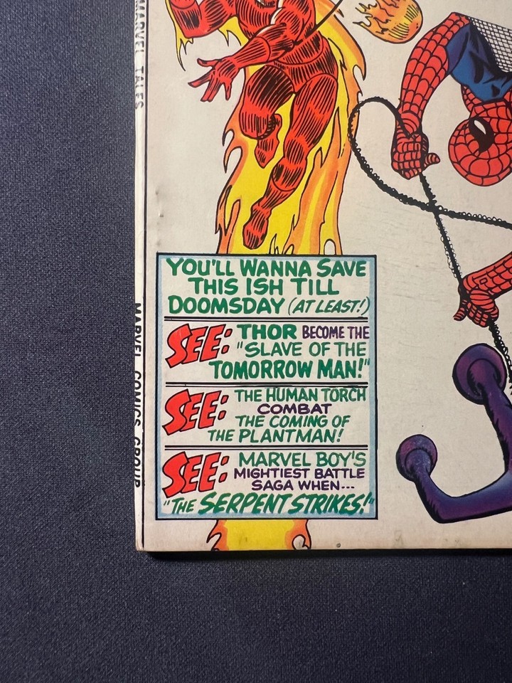 Marvel Tales #16 (1968) - Human Torch & Beetle Reprint! Silver Age - FN ...