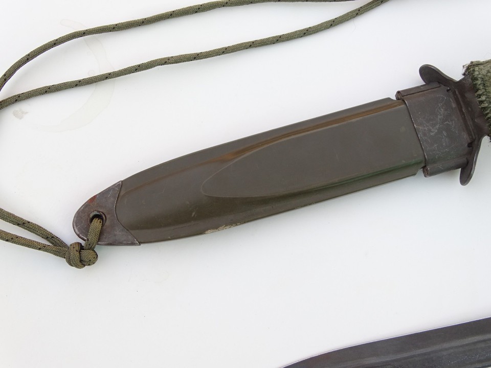 American Vietnam War Period M7 Bayonet and M8A1 PWH Scabbard - SB39 | eBay