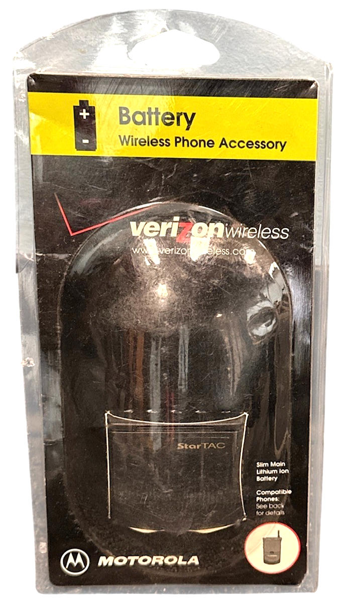 VINTAGE - Motorola StarTAC Slim Li-On Battery - SNN5051C - RETAIL ...
