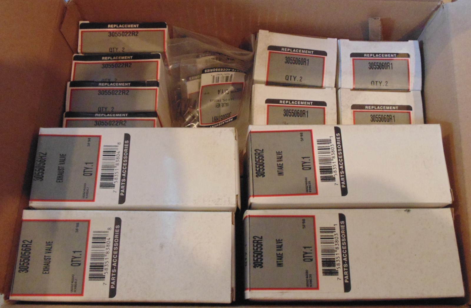 Tisco VOKH239 VALVE OVERHAUL KIT VALVES, GUIDES, SPRINGS & KEYS | eBay