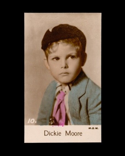 1935 Film Stars Set-Break # 10 Dickie Moore NM-MT OR BETTER *GMCARDS* | eBay