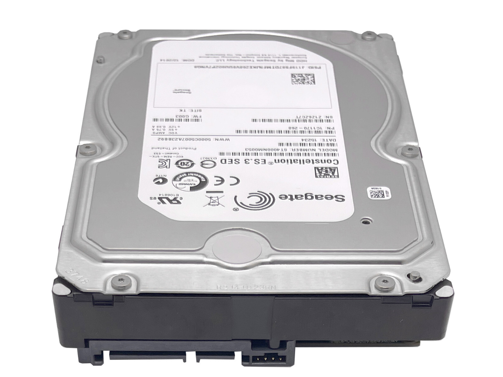 Seagate Constellation ES.3 Enterprise 4TB,Internal,7200 RPM,3.5 inch ...