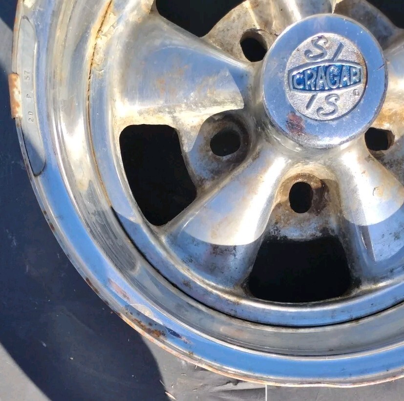 Cragar SS Wheel 14x8 Deep Dish Chevy Obsolete Size | eBay