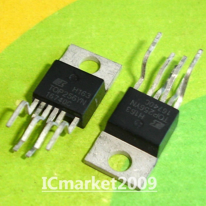 10 PCS TOP256YN TO-220 TOP256 Enhanced EcoSmart, Integrated Off-Line ...