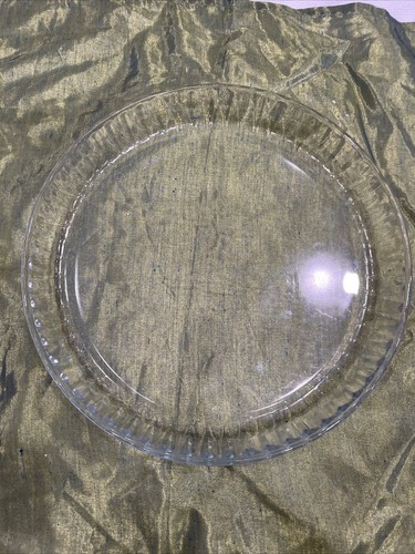 Vintage PYREX #813 M 11" Rd Gls Quiche Pie Dish 27cm Fluted Sides ...